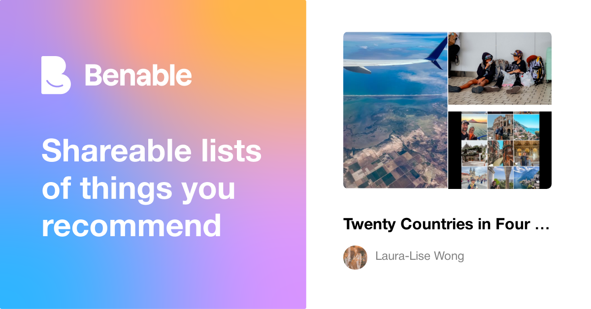 Twenty Countries in Four Years | Family Travel Reflections