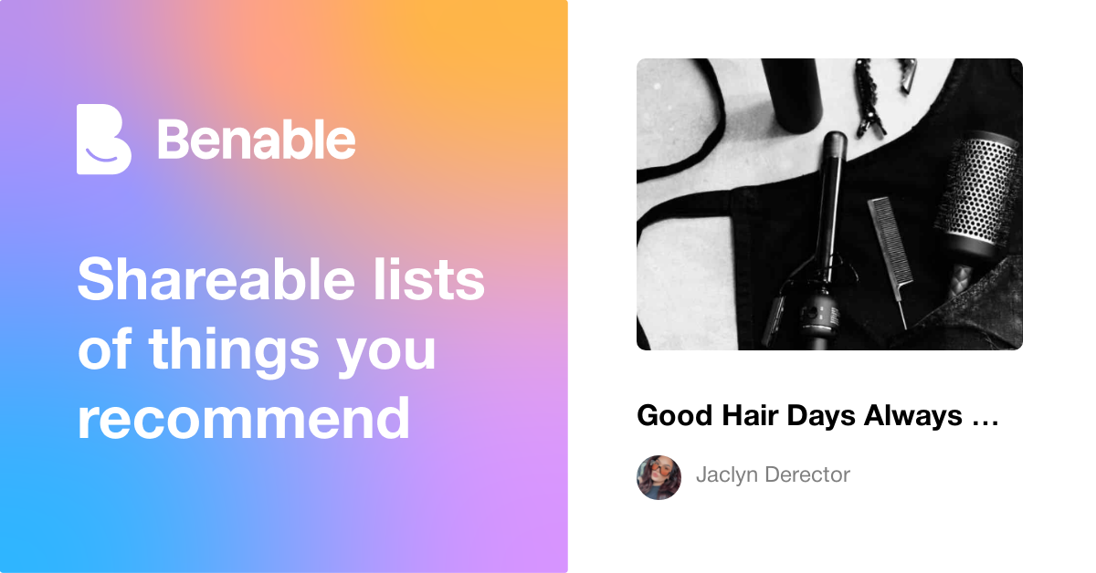 Good Hair Days Always 💇🏻‍♀️ My current fav products coming from a stylist!
