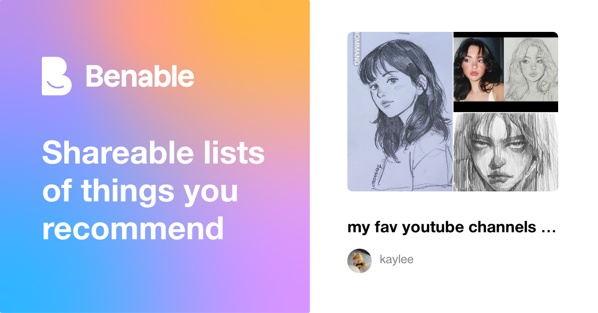 my fav youtube channels for drawing people better