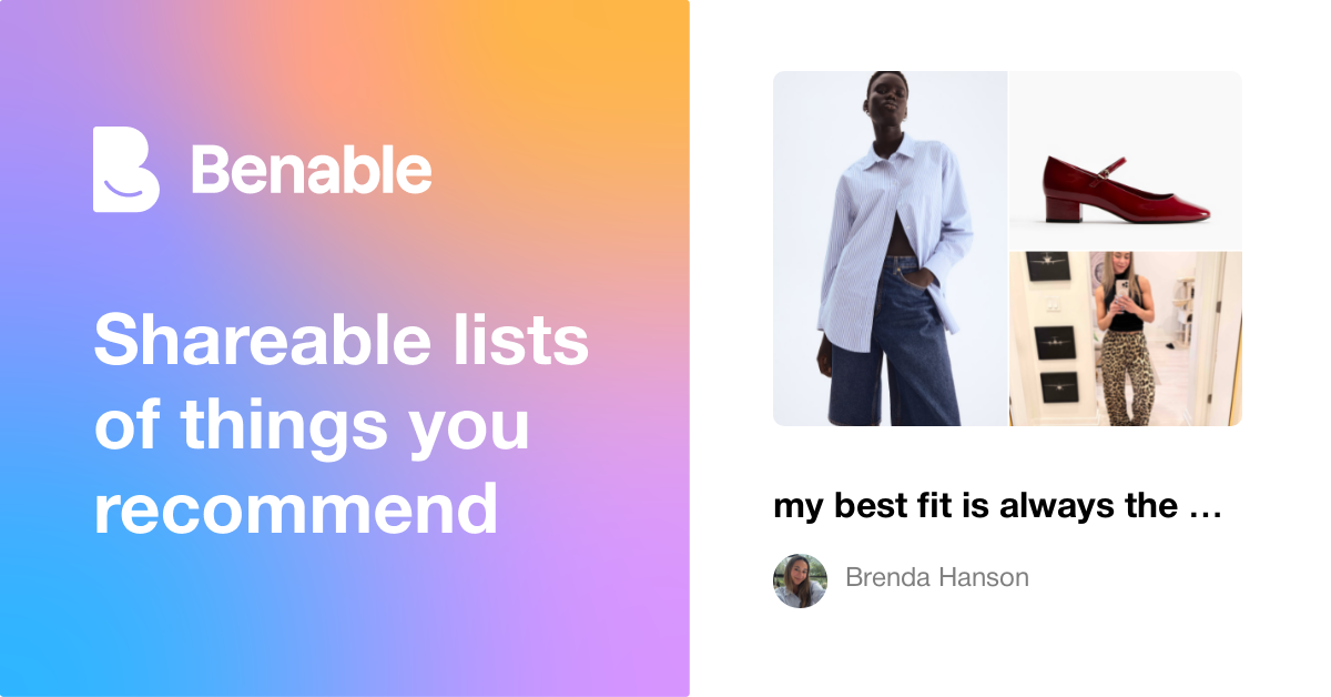 my best fit is always the next one