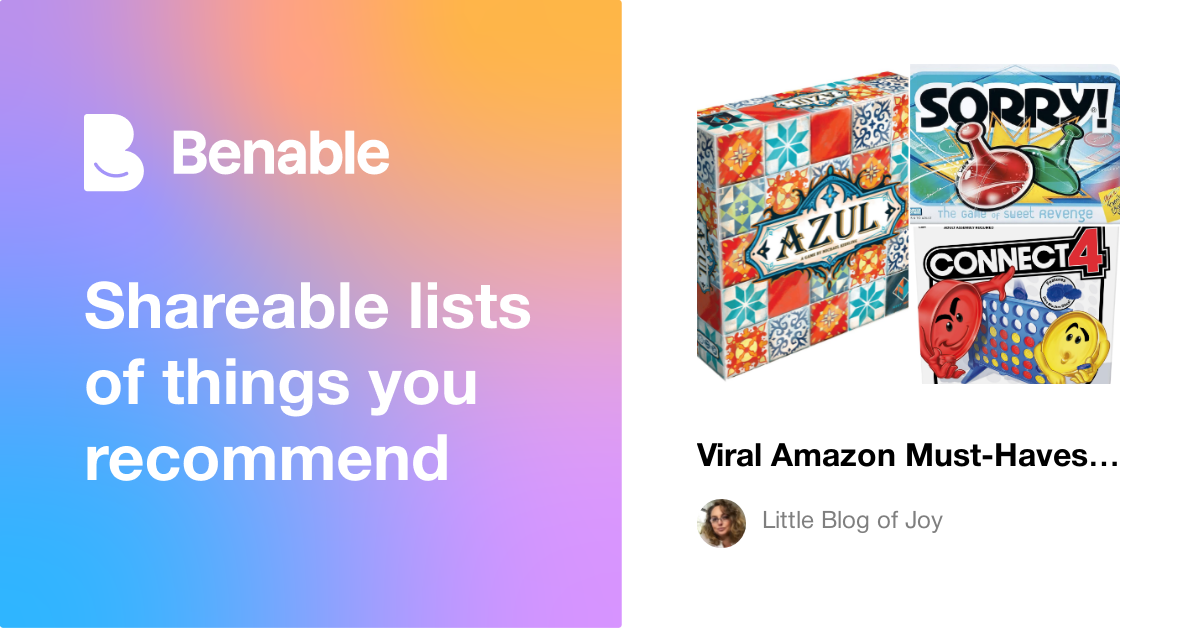 Viral Amazon Must-Haves: Board Games