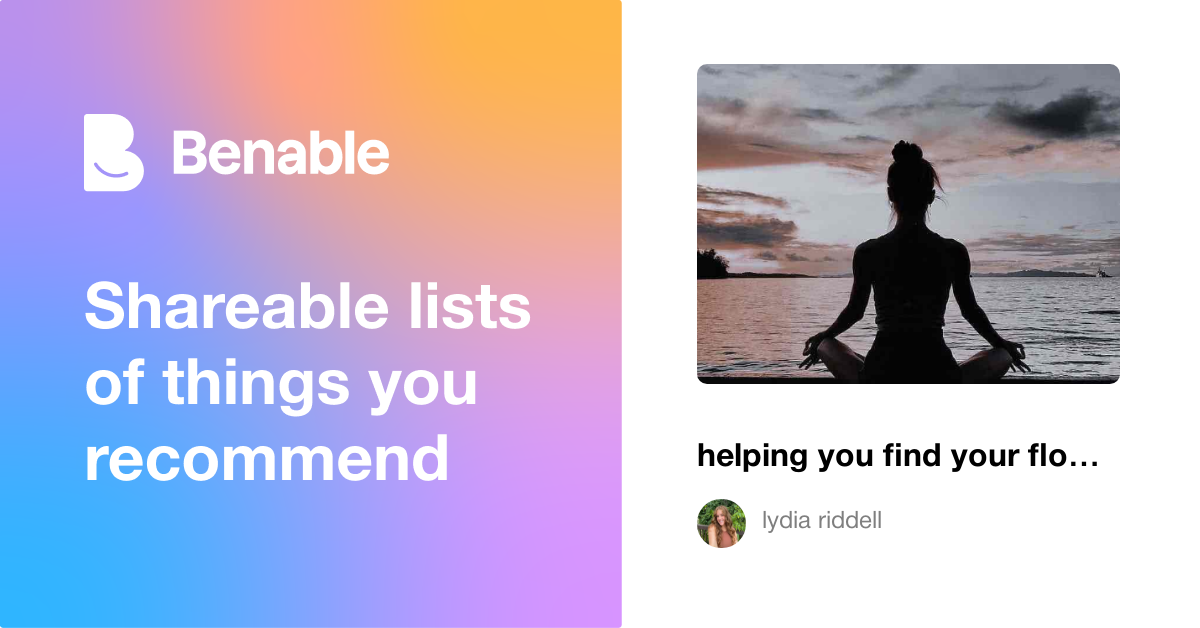 helping you find your flow🧘‍♀️🤍