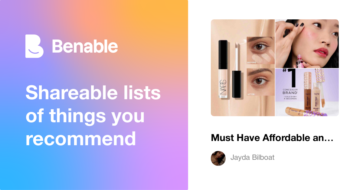 Must Have Affordable and Best Quality Makeup Products!!