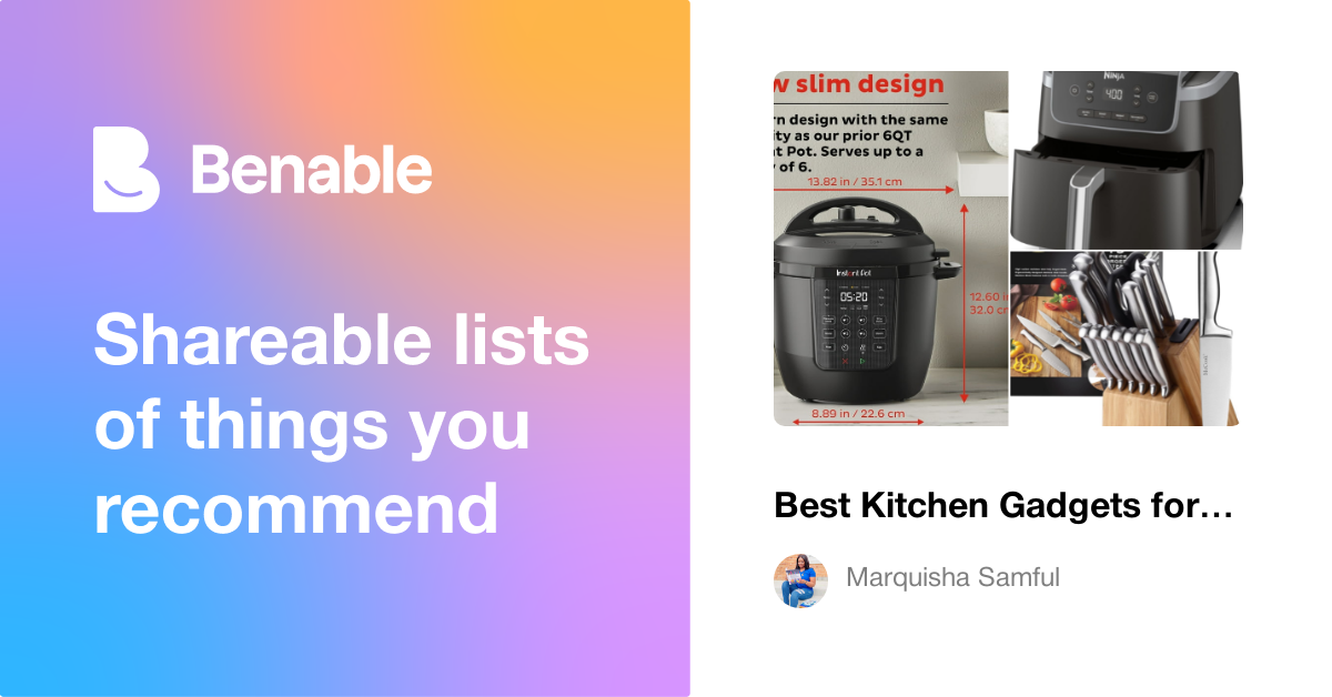 Best Kitchen Gadgets for Easy Cooking & Meal Prep
