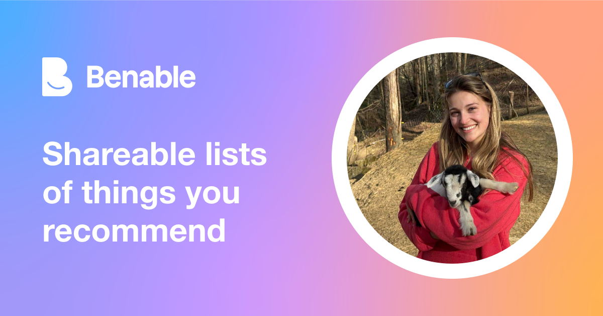 Everything @megslate (Megan Slater) recommends - Benable