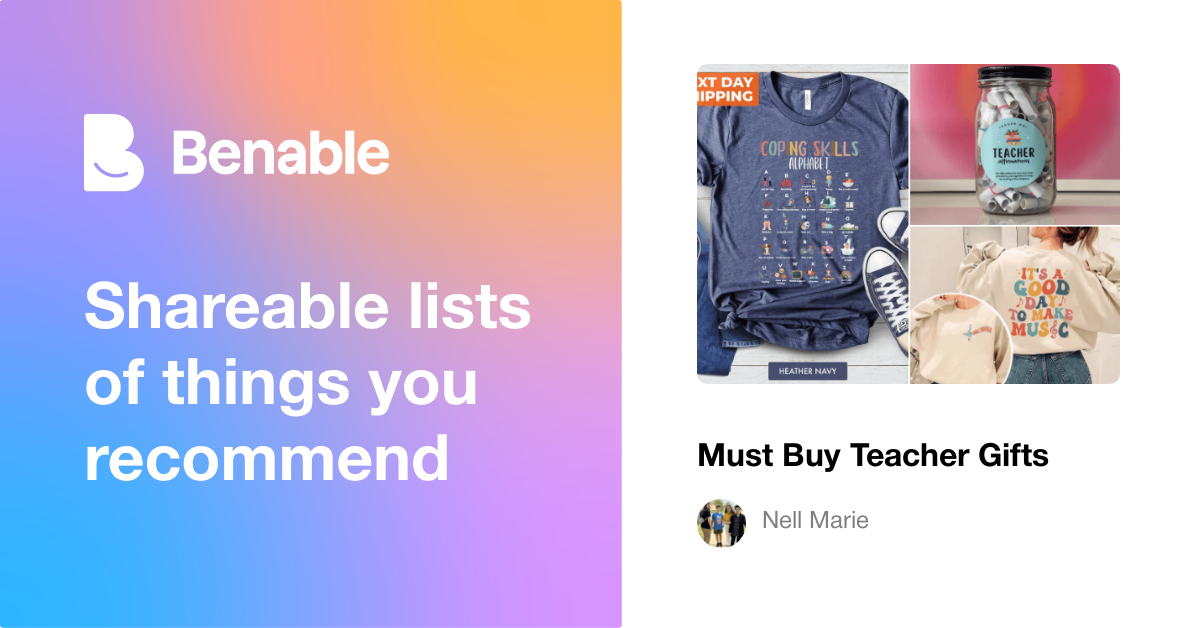 Must Buy Teacher Gifts