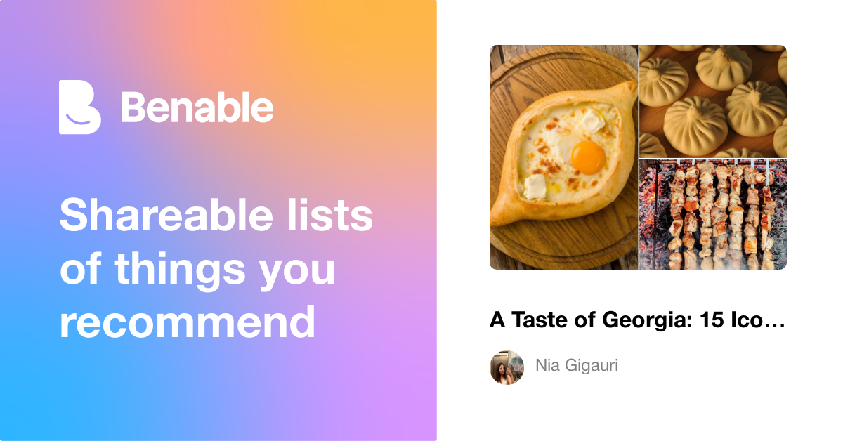 A Taste of Georgia: 15 Iconic Foods You Shouldn’t Miss