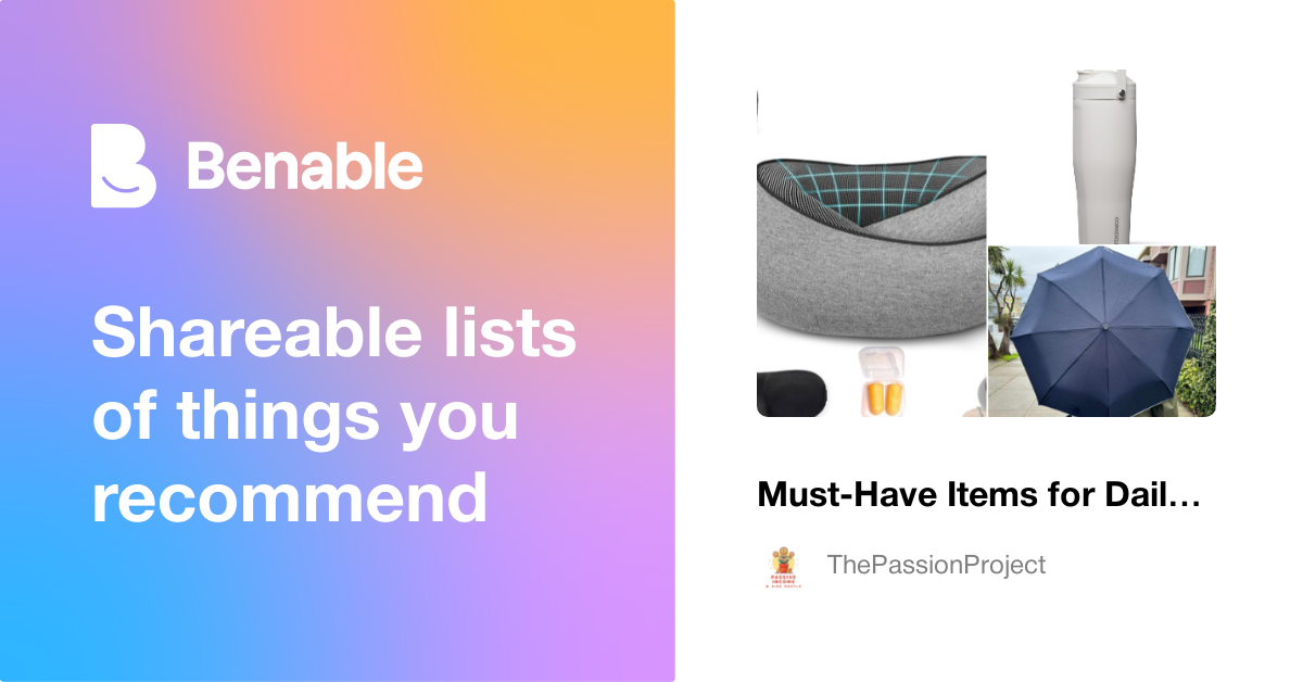 Must-Have Items for Daily MRT/Bus Commuters For Singaporean