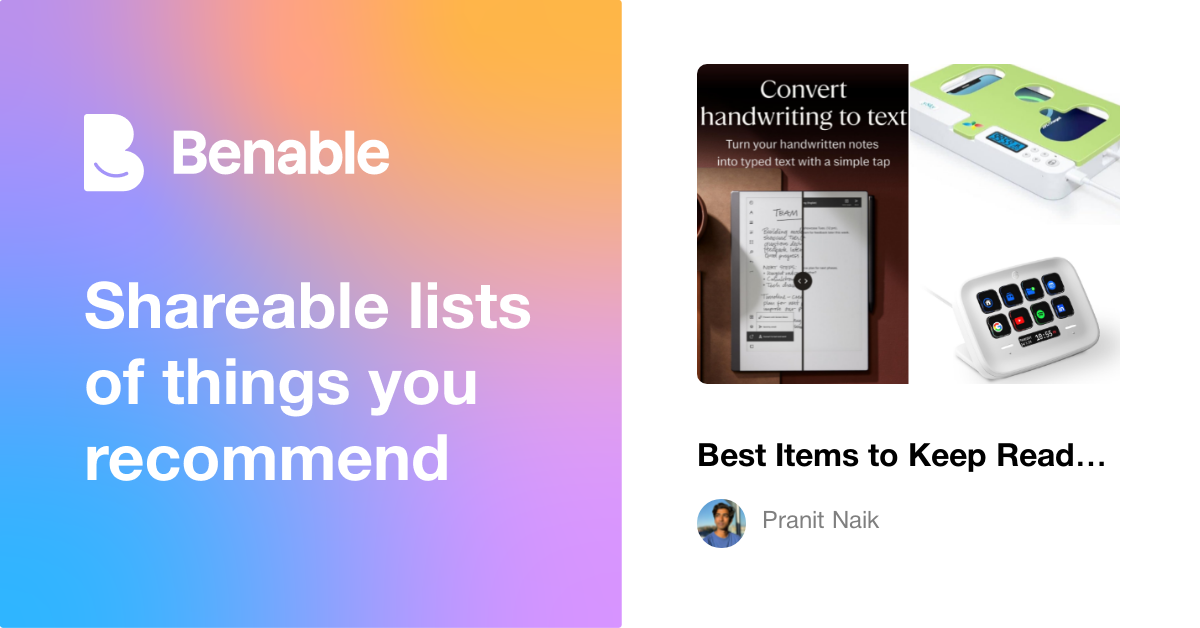 Best Items to Keep Ready for 2026