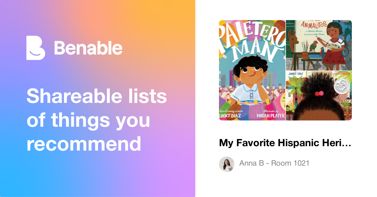 My Favorite Hispanic Heritage Month Read Alouds