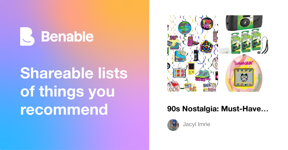 90s Nostalgia: Must-Have Collectibles & Throwbacks