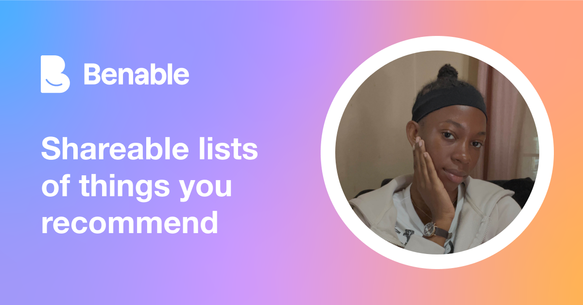 Everything @shaneikagordon (Shaneika Gordon) recommends - Benable