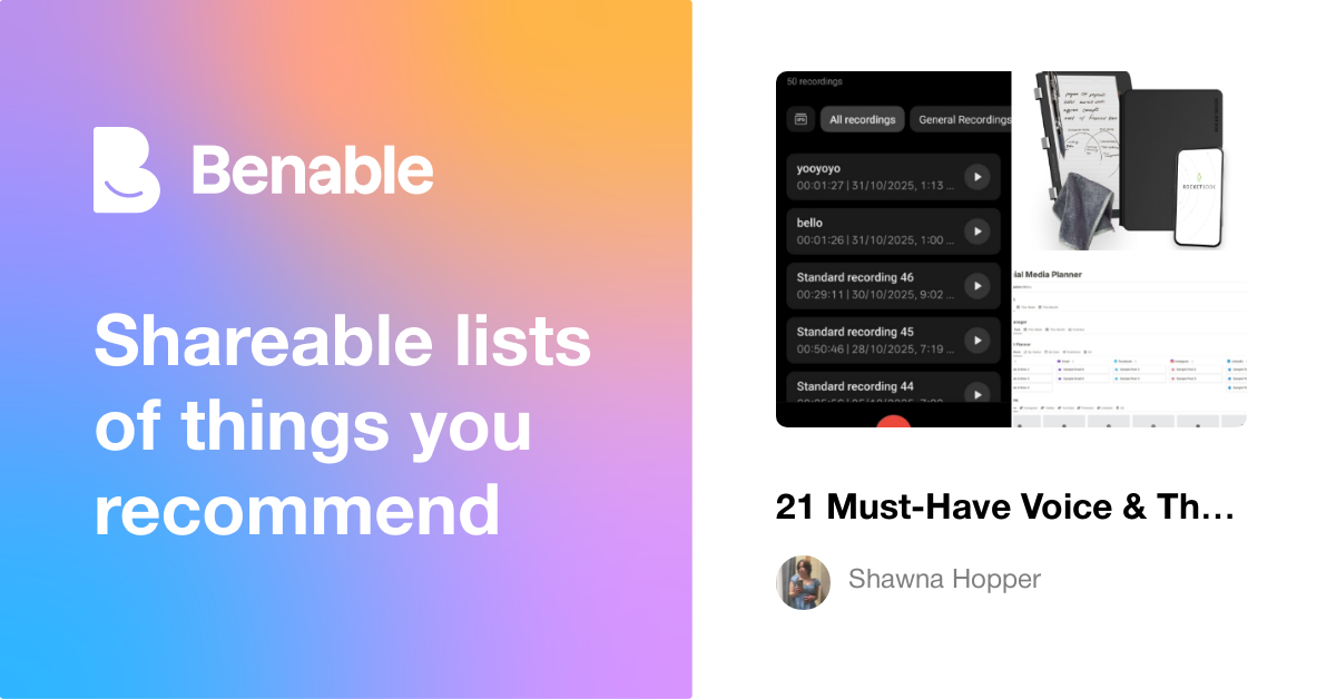 21 Must-Have Voice & Theatre Tools for Every Aspiring Actor