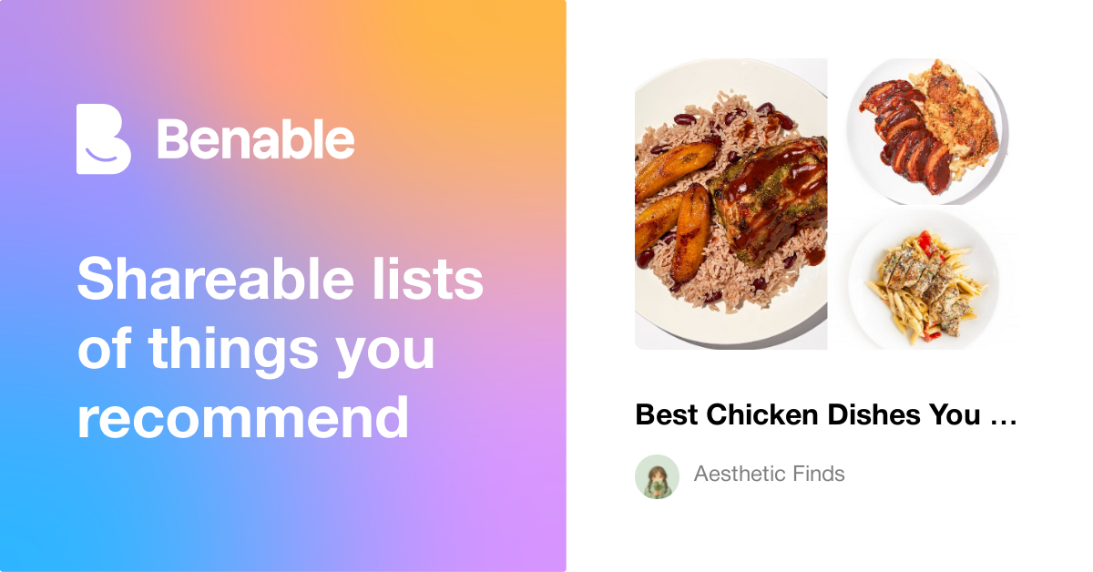 Best Chicken Dishes You Must Try - Order From Home