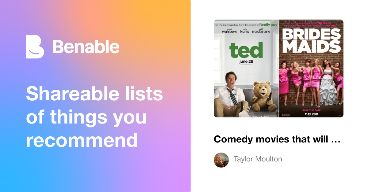 Comedy movies that will make you laugh till your stomach hurts