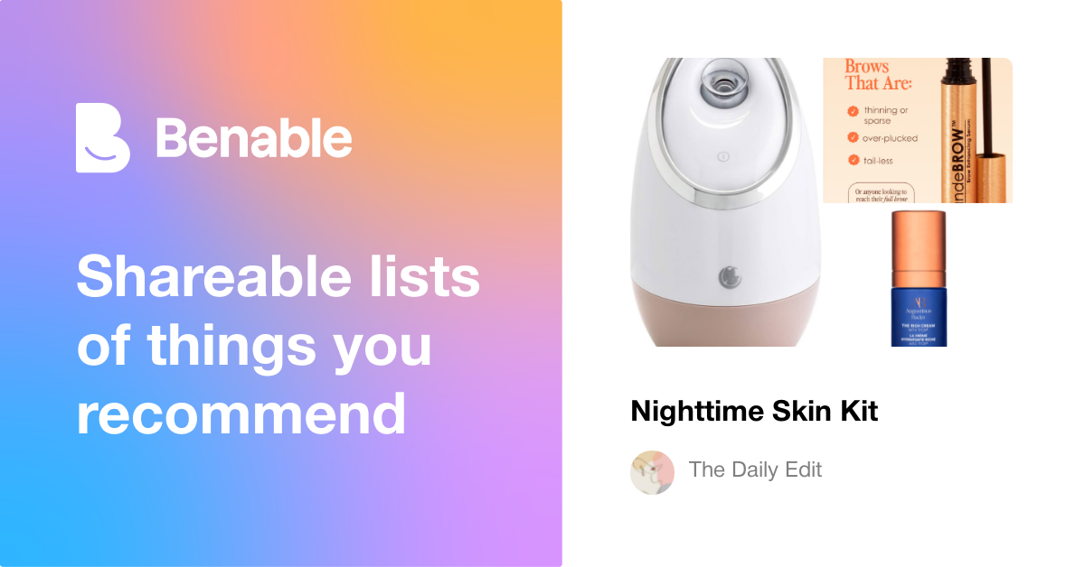 Nighttime Skin Kit