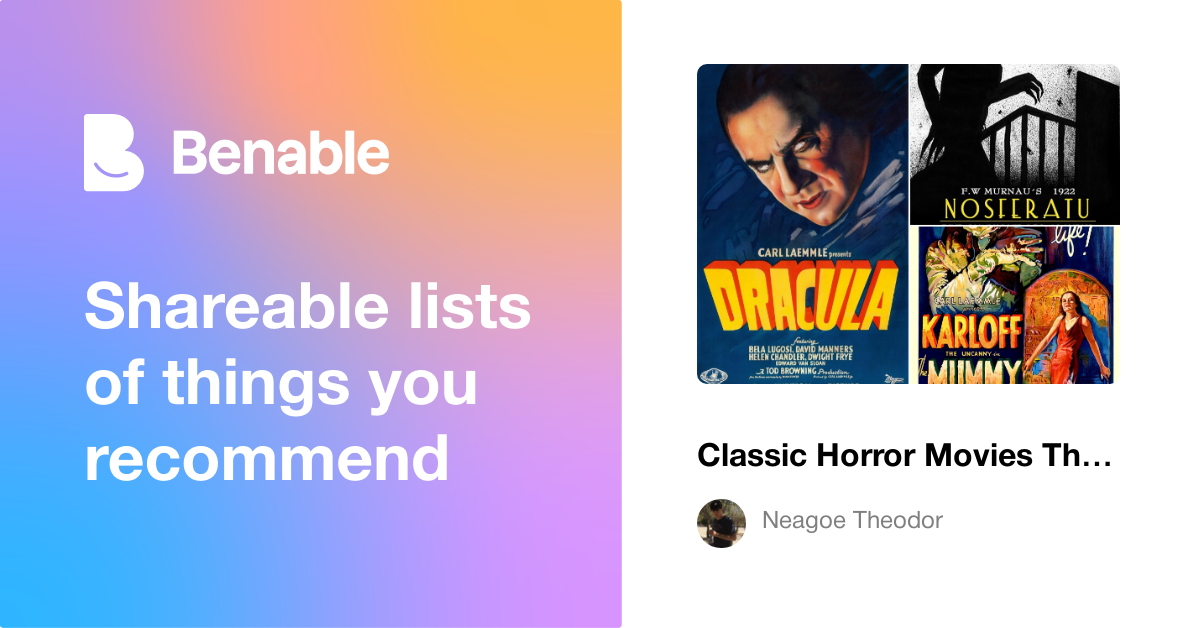 Classic Horror Movies That Defined the Genre