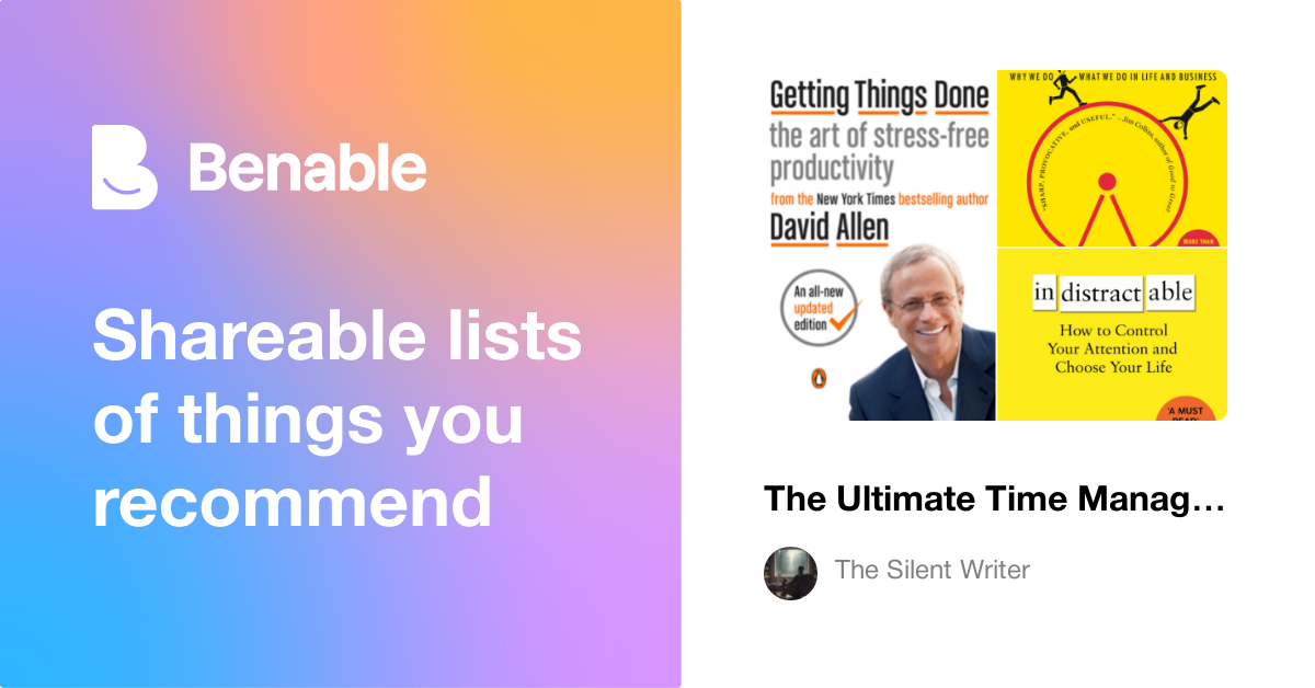 The Ultimate Time Management Toolkit