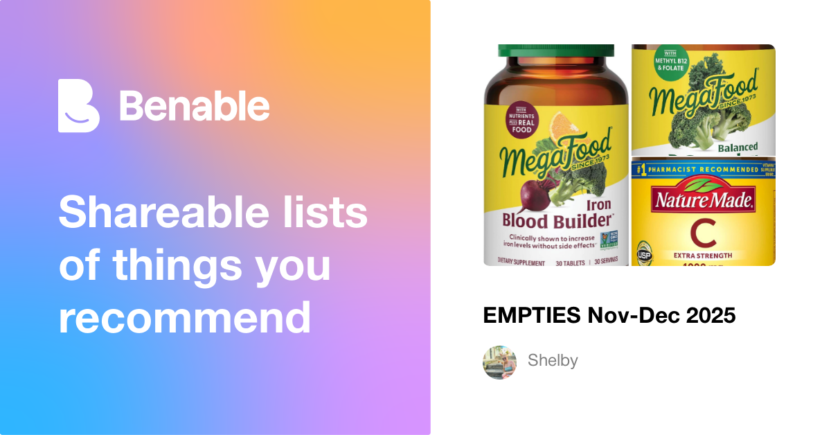 EMPTIES Nov-Dec 2025