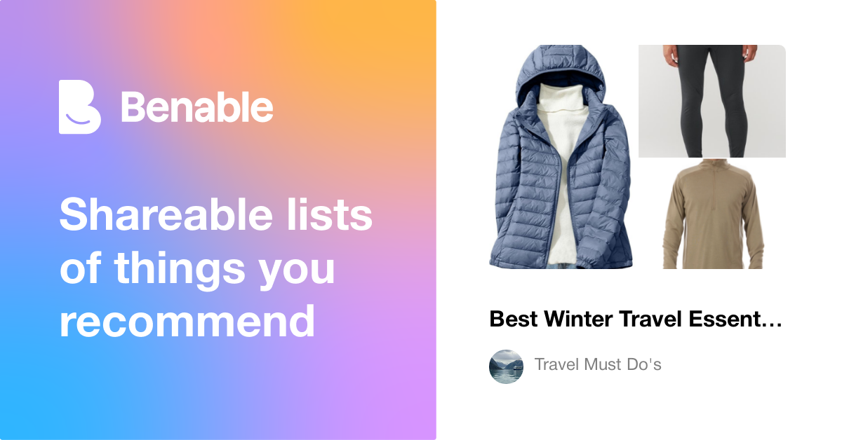 Best Winter Travel Essentials: What to Pack for Cold Weather Trips
