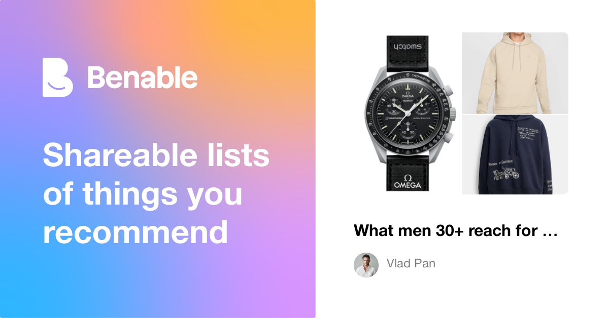 Things that men actually like (Gift Guide for Men)