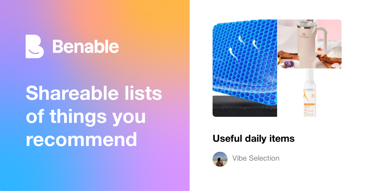 Useful daily items