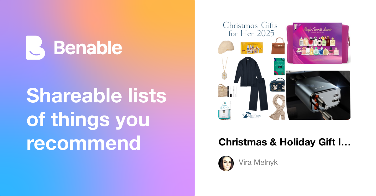 Christmas & Holiday Gift Ideas 2025