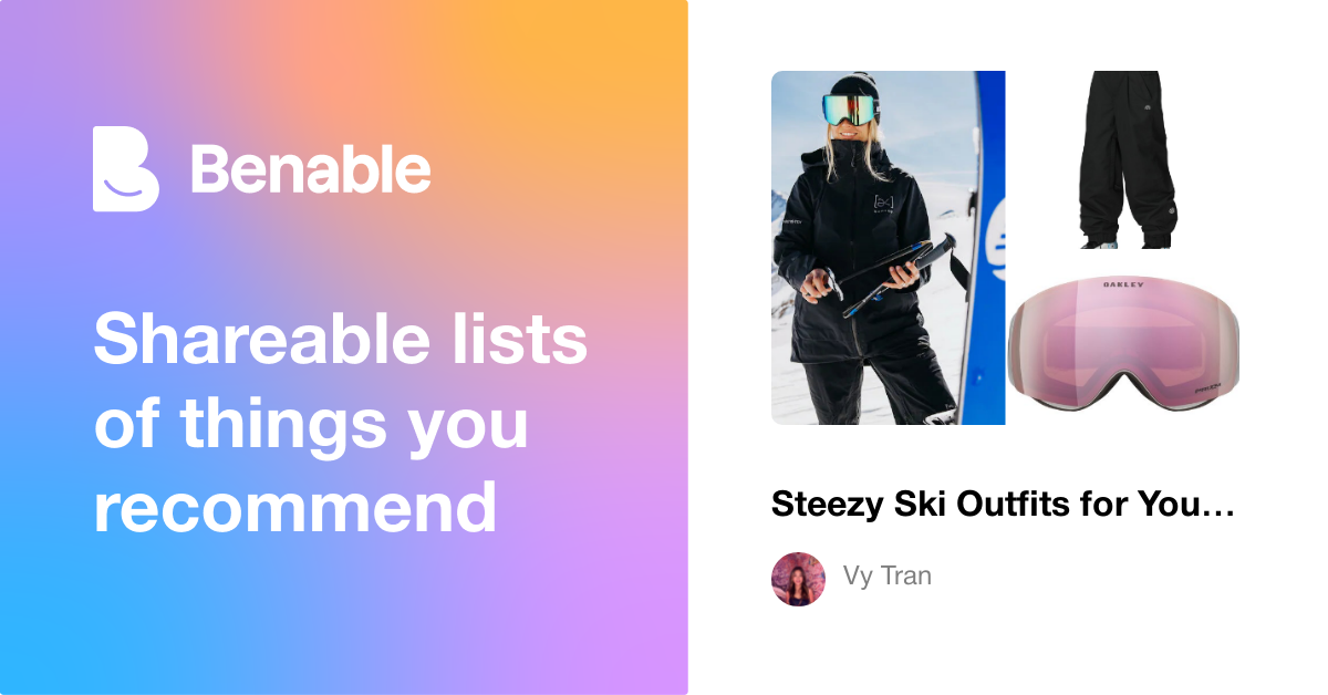 Steezy Ski Outfits for Your Winter Getaway