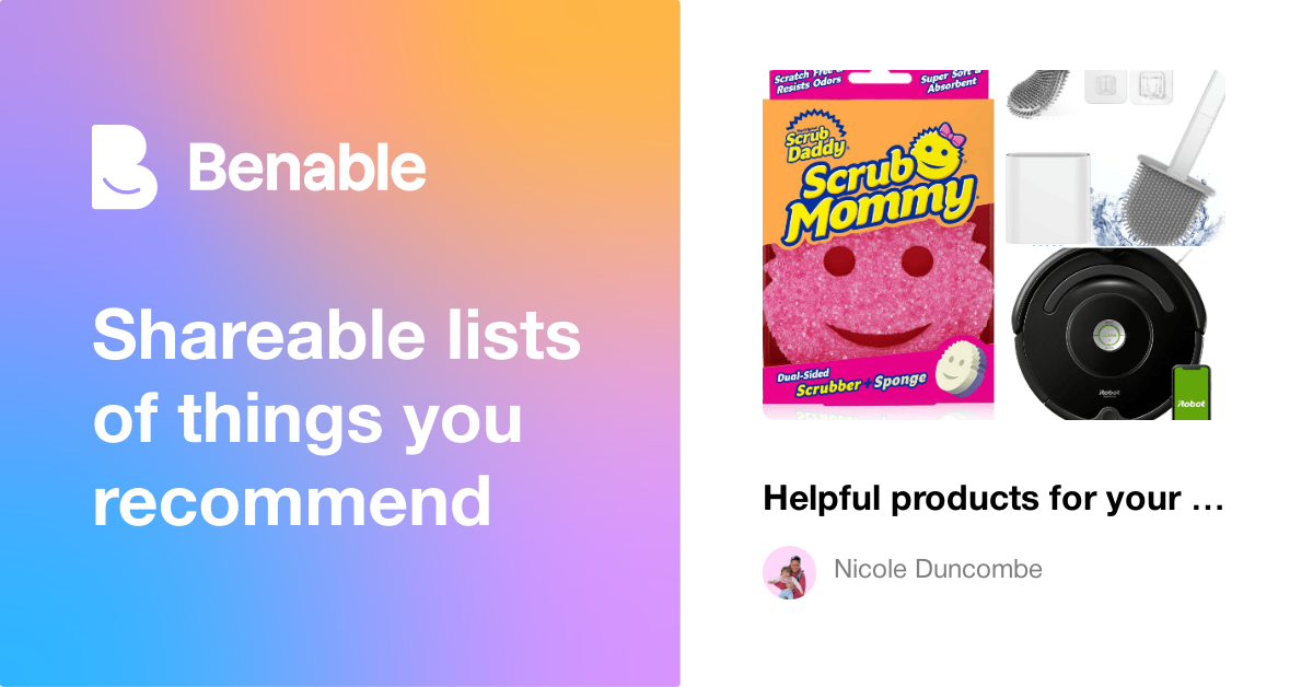 Helpful products for your home
