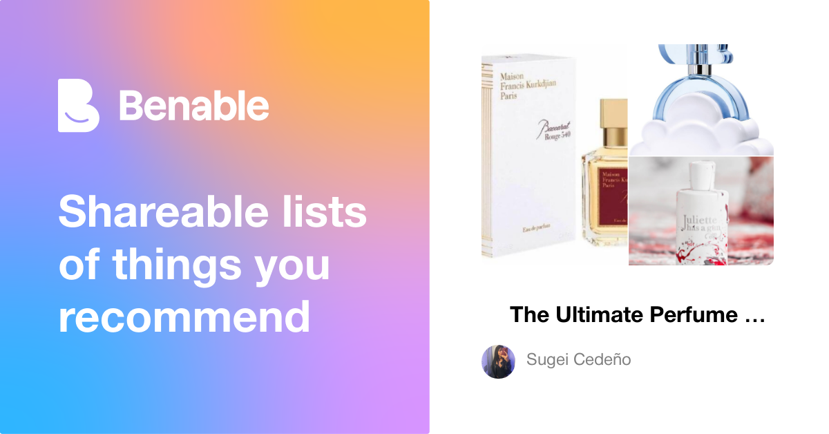 The Ultimate Perfume Edit: Scents That Define Your Presence & Leave a ...