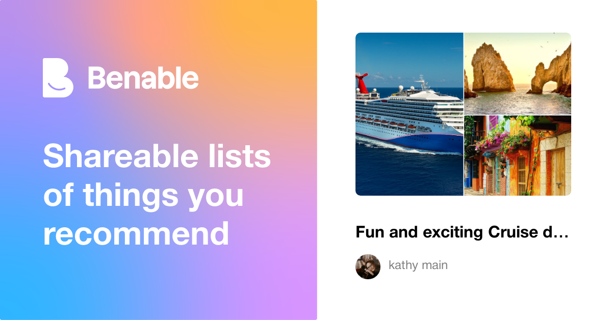 Fun and exciting Cruise destinations and other places to visit in US.