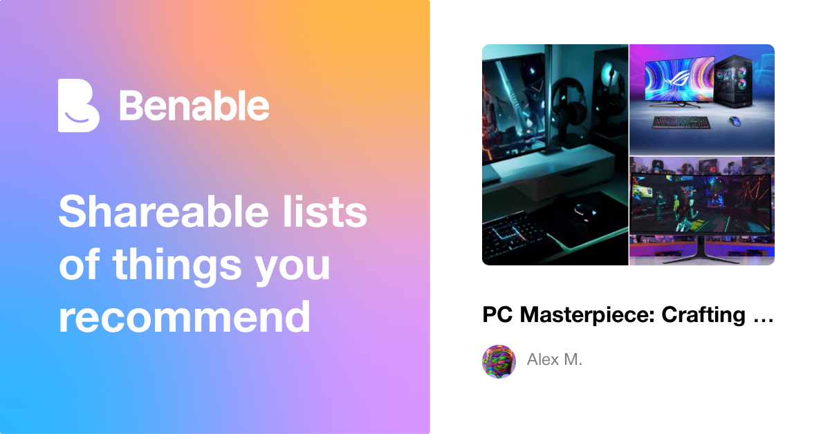 PC Masterpiece: Crafting the Custom PC of Your Dreams