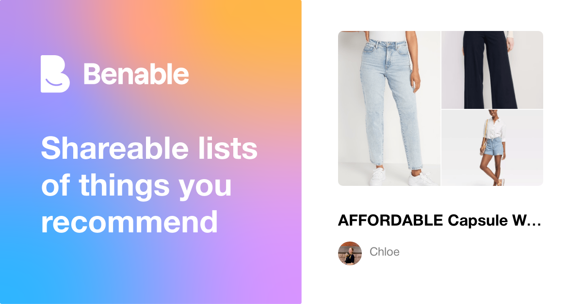 AFFORDABLE Capsule Wardrobe example and must-haves!
