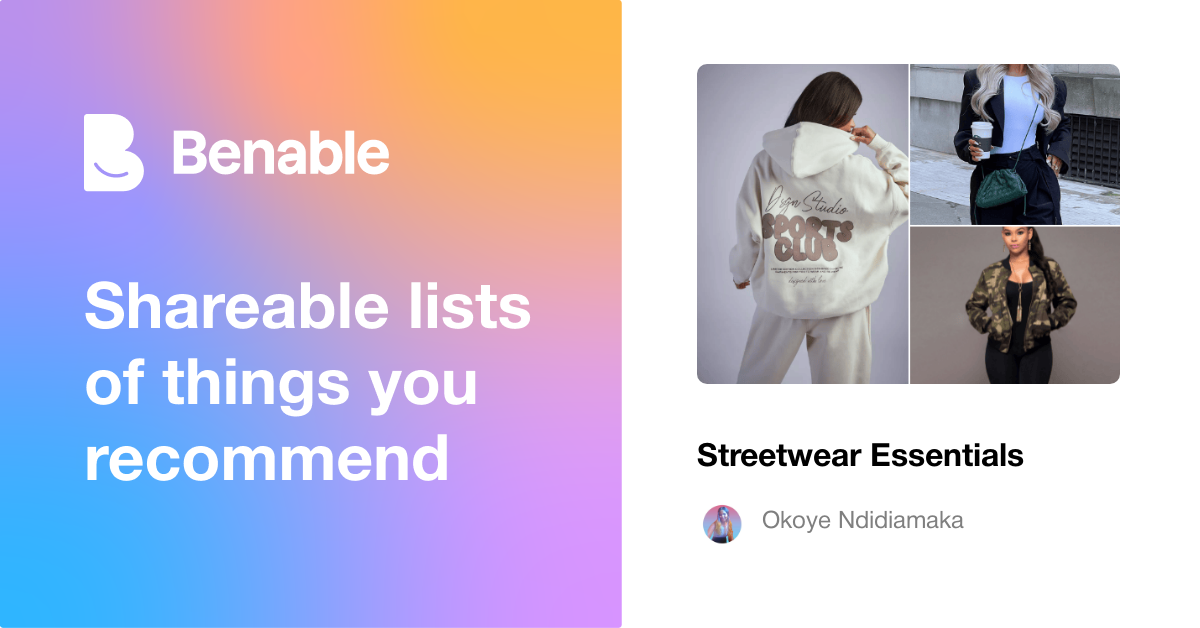 Streetwear Essentials