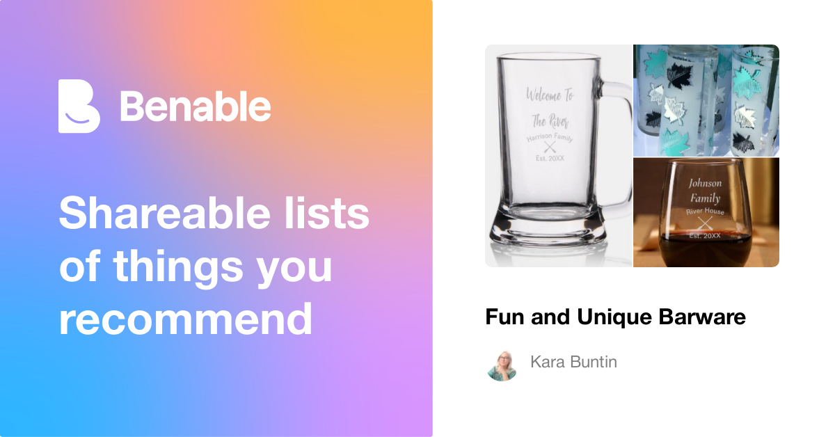 Fun and Unique Barware