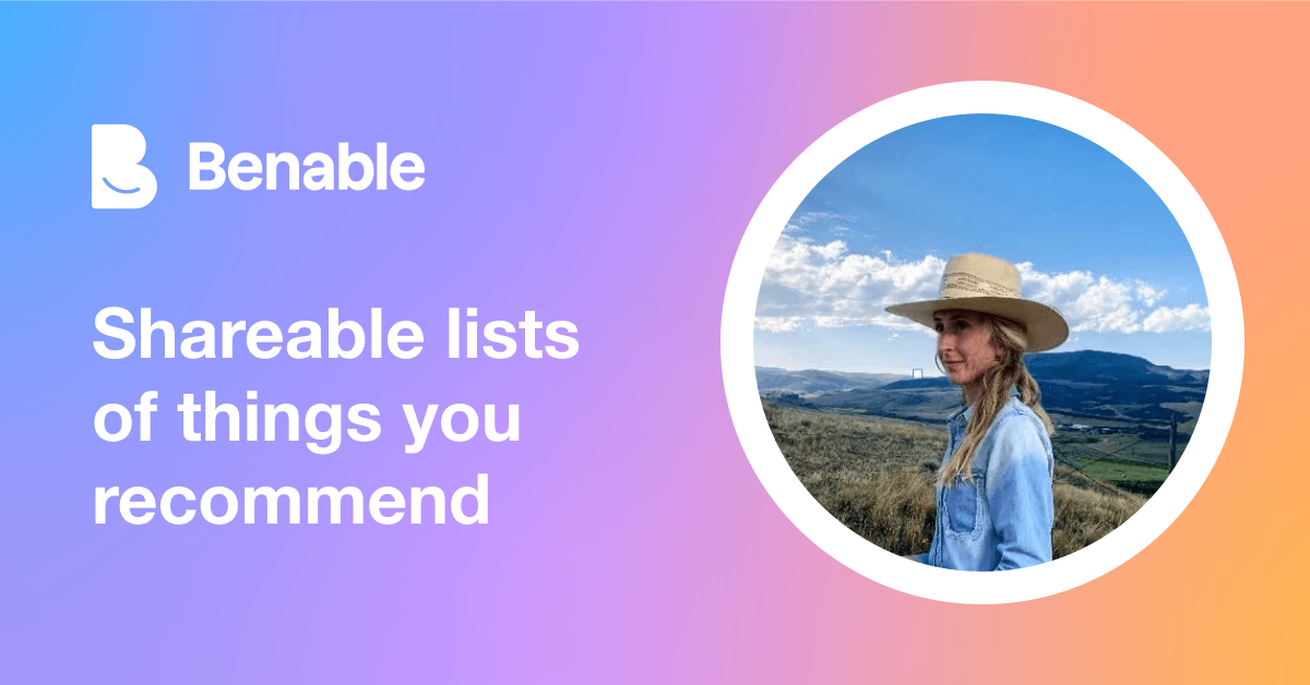 Everything @AshleyCuevas (Ashley Cuevas) recommends - Benable