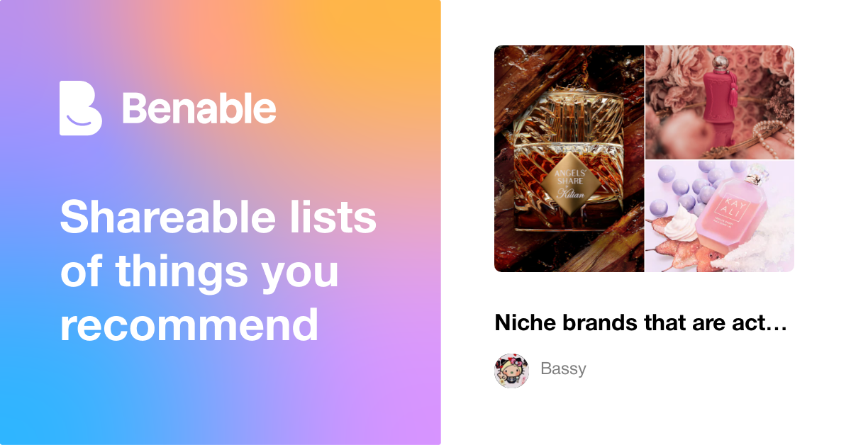Niche brands that are actually worth it
