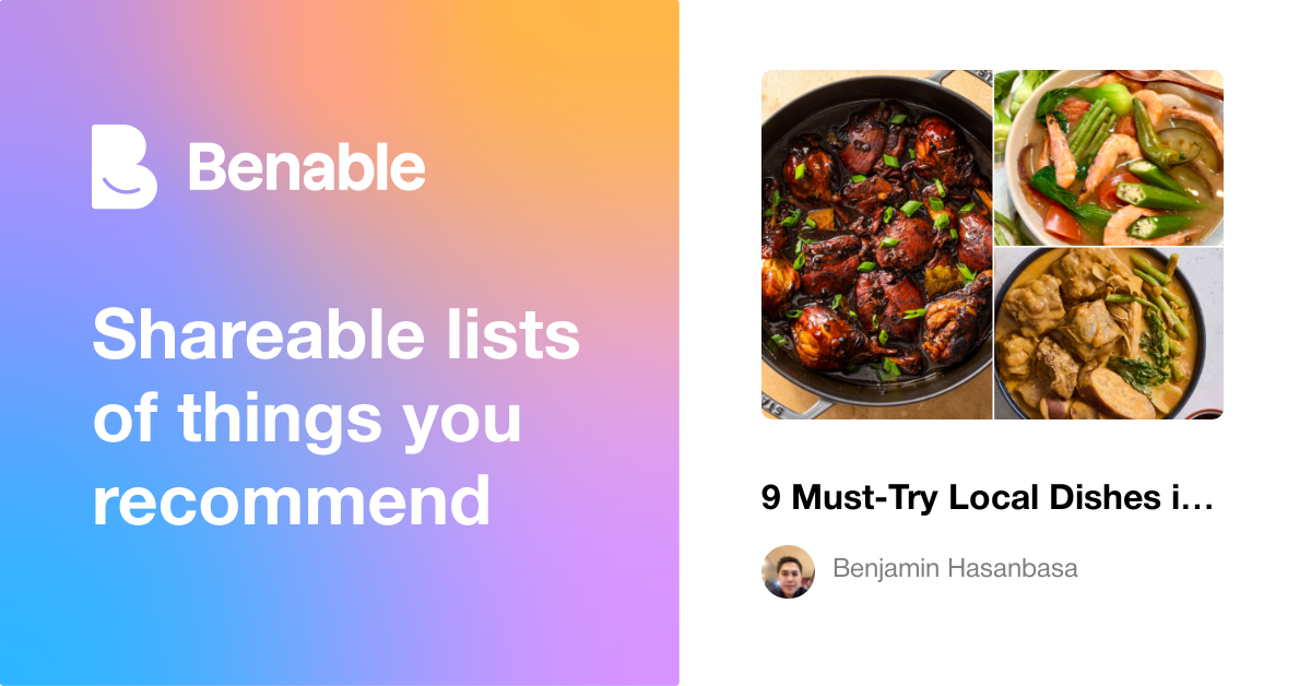 9 Must-Try Local Dishes in the Philippines 🇵🇭