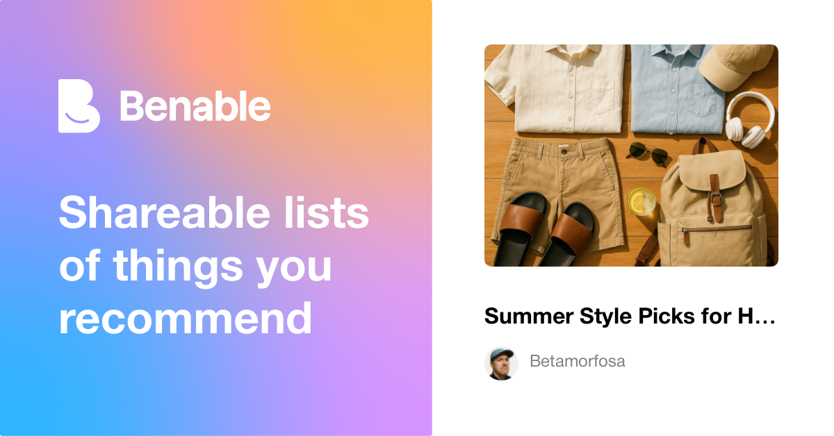 Summer Style Picks for Him & Her – Stay Cool, Look Hot