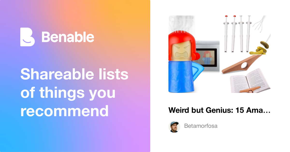 Weird but Genius: 15 Amazon Finds You Never Knew You Needed