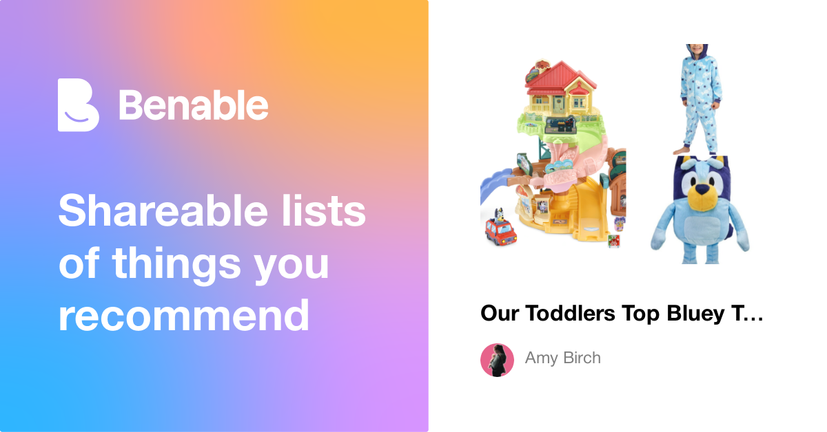 Best Bluey Toys - Rated by a toddler!