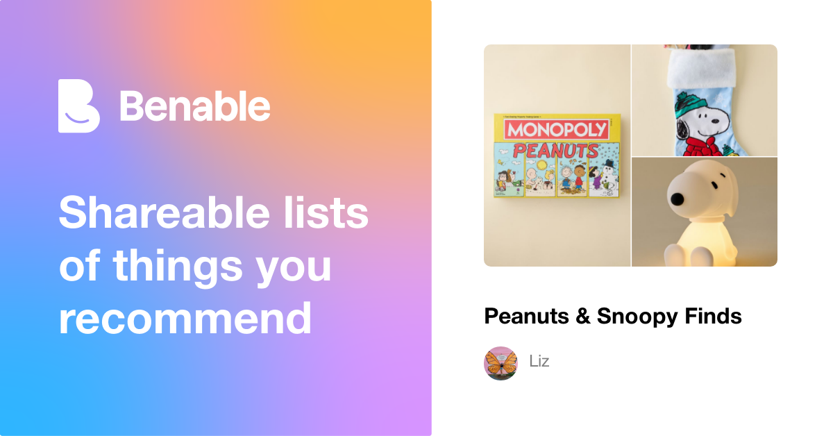 Peanuts & Snoopy Finds