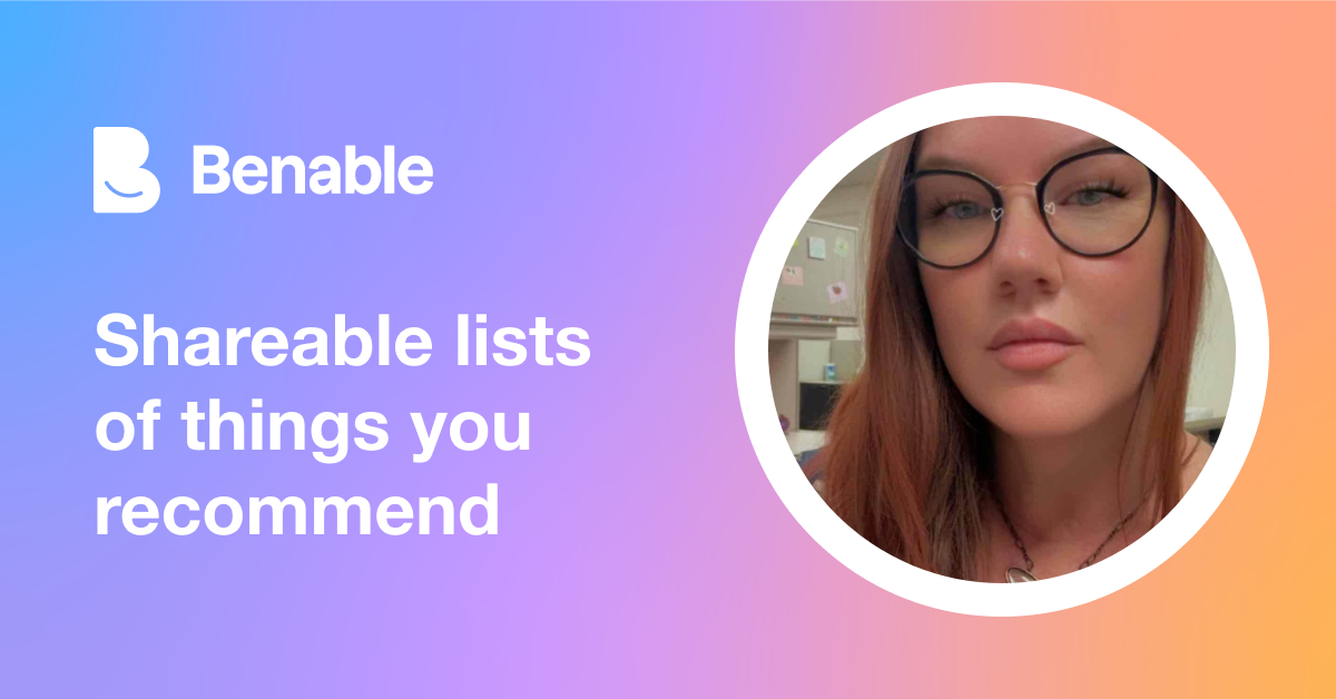 Everything @Bluebunting (Jennifer Bunting) recommends - Benable