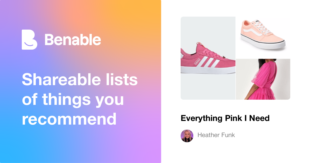 Everything Pink I Need