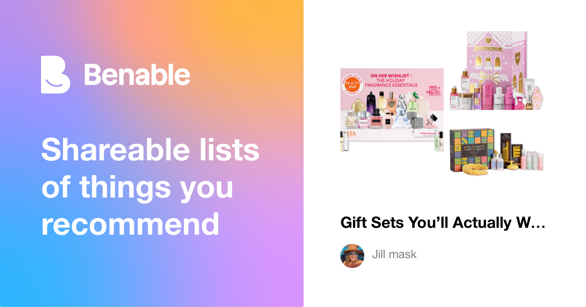 Gift Sets You’ll Actually Want to Give (and Get!)