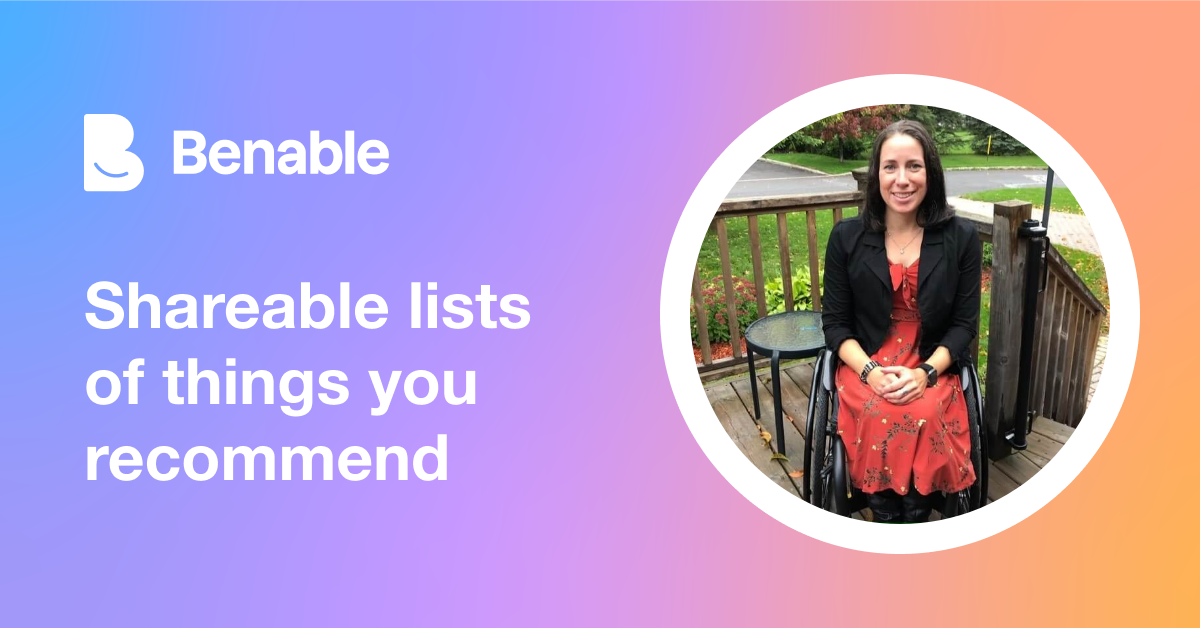 Everything @ChantalWheels (Chantal Fowler) recommends - Benable