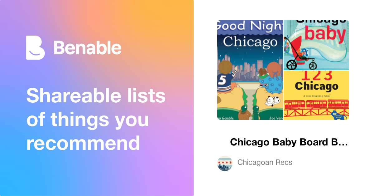 📚 Chicago Baby Board Books: Sweet Stories for Little Windy City Readers
