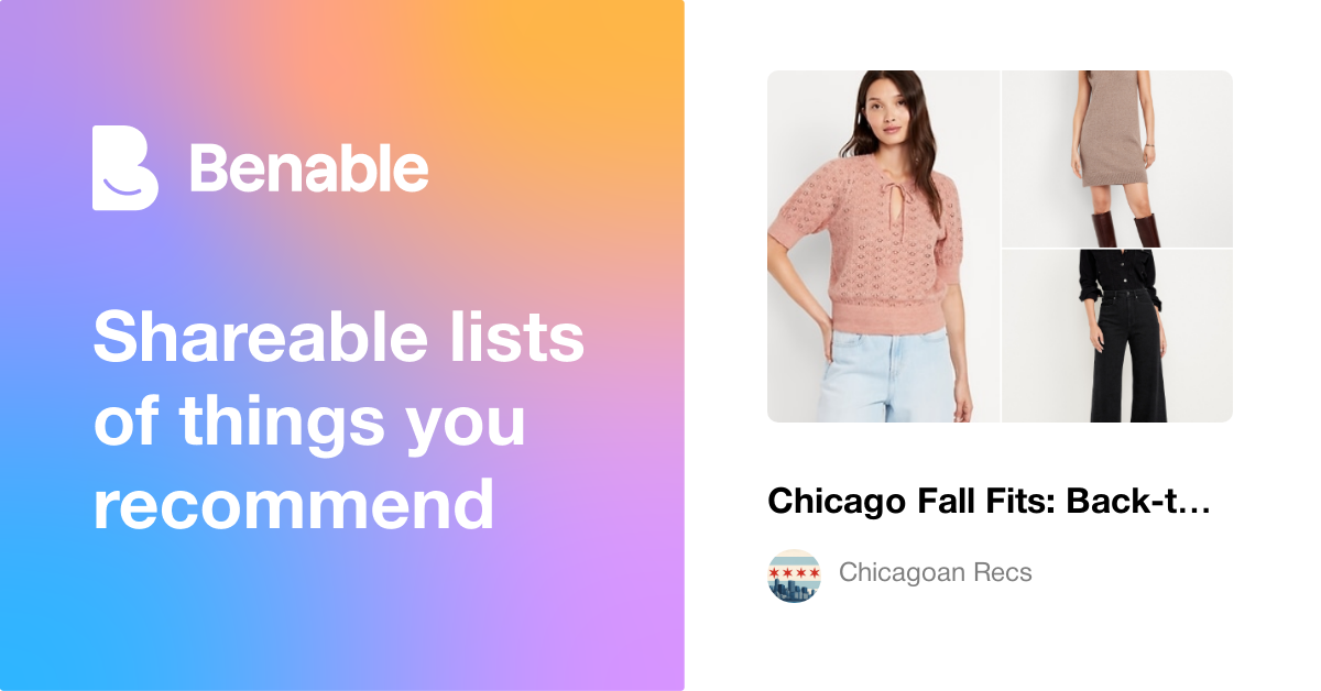 Chicago Fall Fits: Back-to-School Looks for Crisp Days