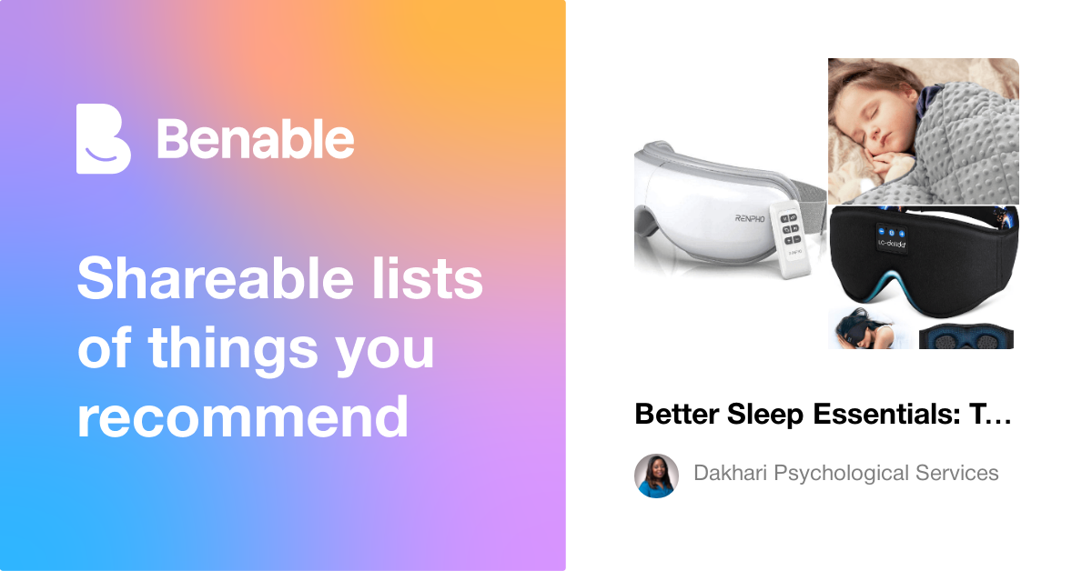 Better Sleep Essentials: Tools, Products & Habits for Restful Nights