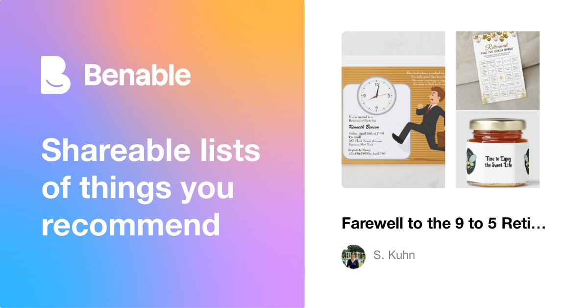 Farewell to the 9 to 5 Retirement Party Theme